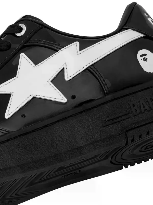 A BATHING APE Sta #2 Leather Sneakers