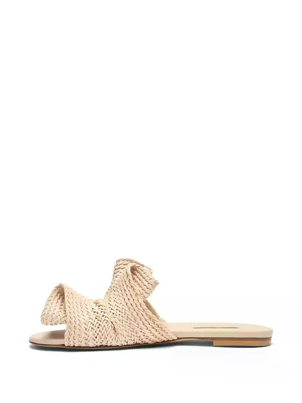 Casadei Woven Folded Sandals
