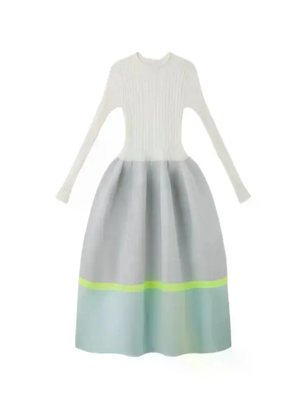 CFCL Ribbed Panelled Dress