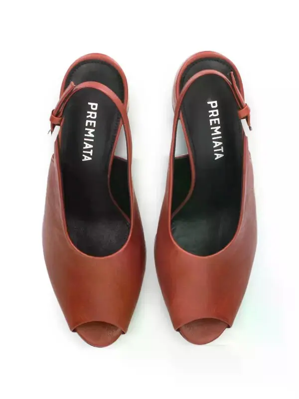 Premiata Peep Toe Slingback Pumps