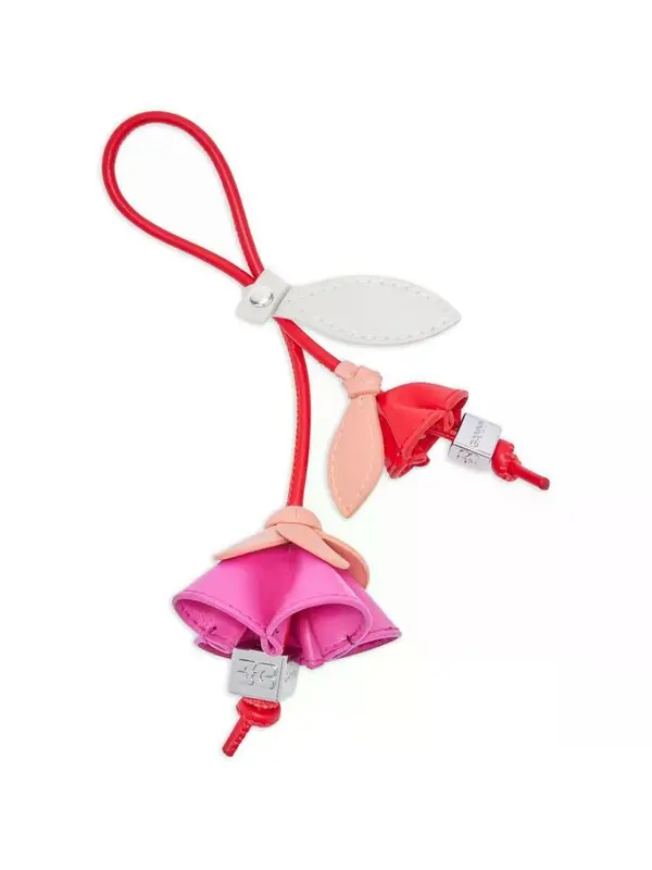 GANNI Flower Charm Keyring