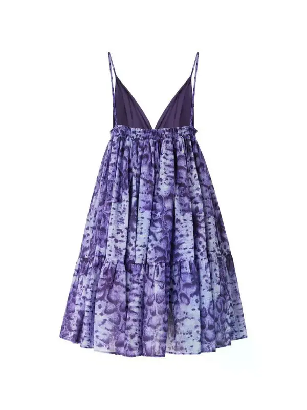 Pinko Mini Dress With Snake Print