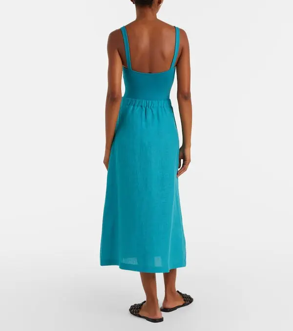 ERES Linen Midi Skirt