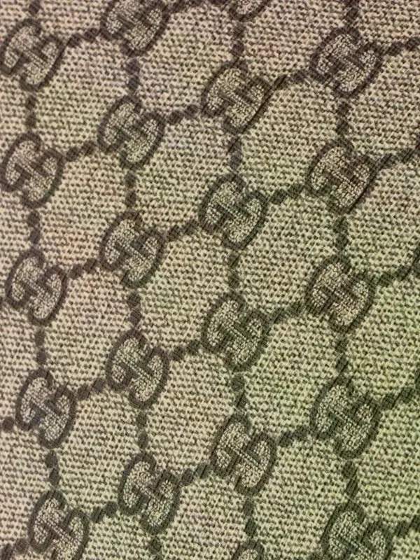 Gucci Gg Coated Canvas Travel Bag