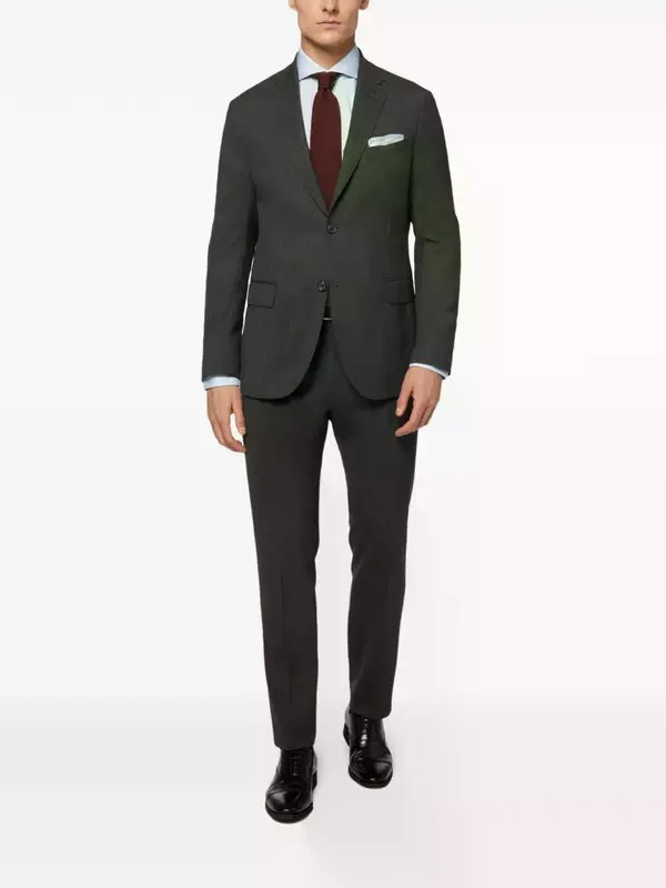 Boggi Milano Flap-pocket Wool Blazer