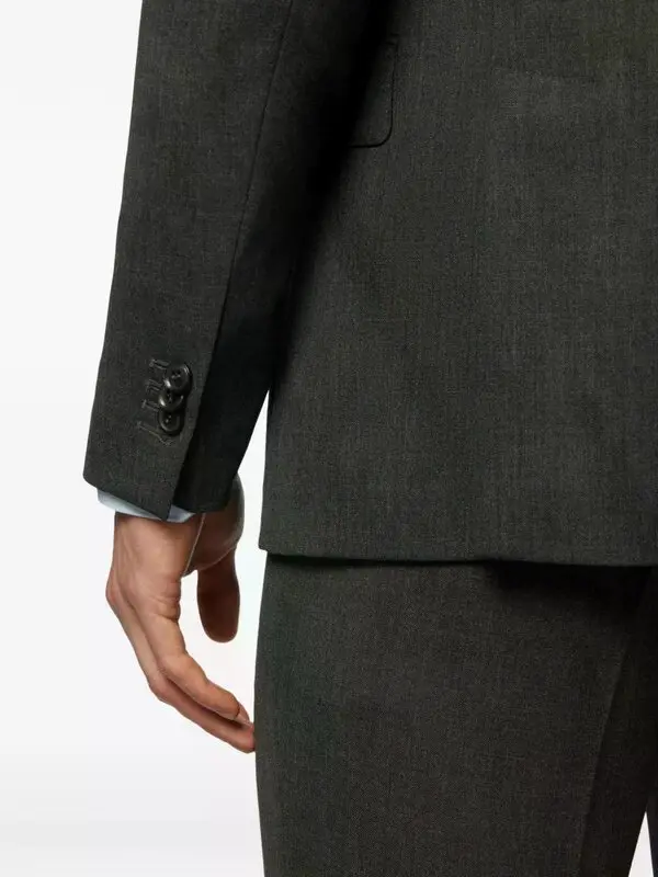 Boggi Milano Flap-pocket Wool Blazer