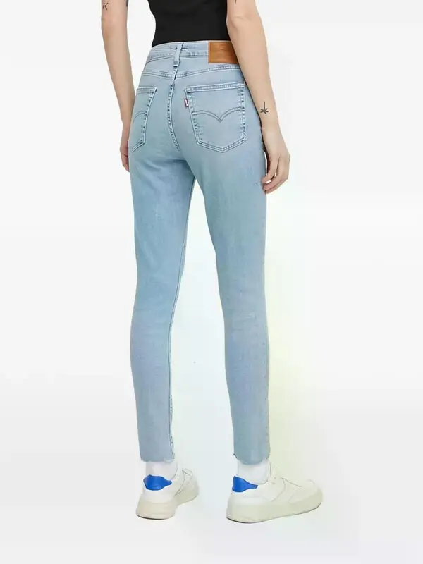 LEVI'S 721 Raw-cut Skinny-cut Jeans