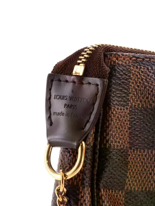 LOUIS VUITTON Pochette Accessories Limited Edition Damier Mini Clutch Bag