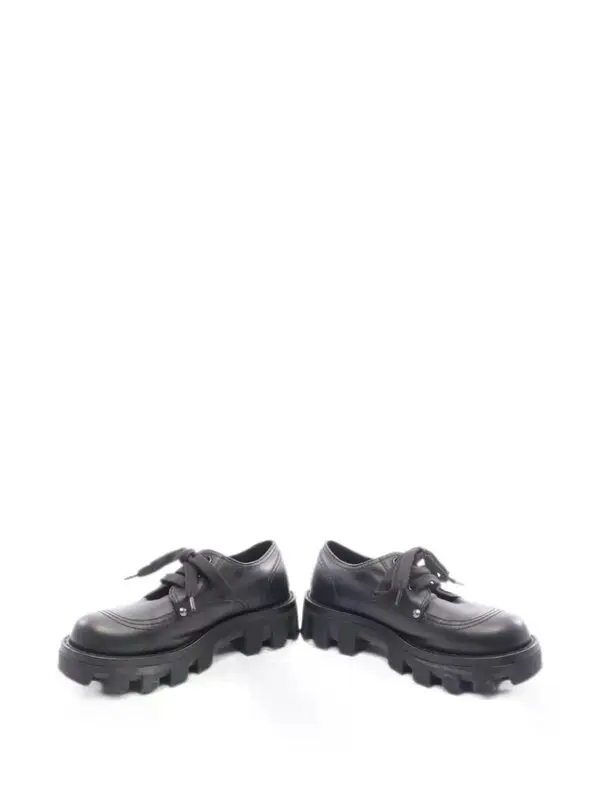 LOUIS VUITTON Leather Derby Shoes