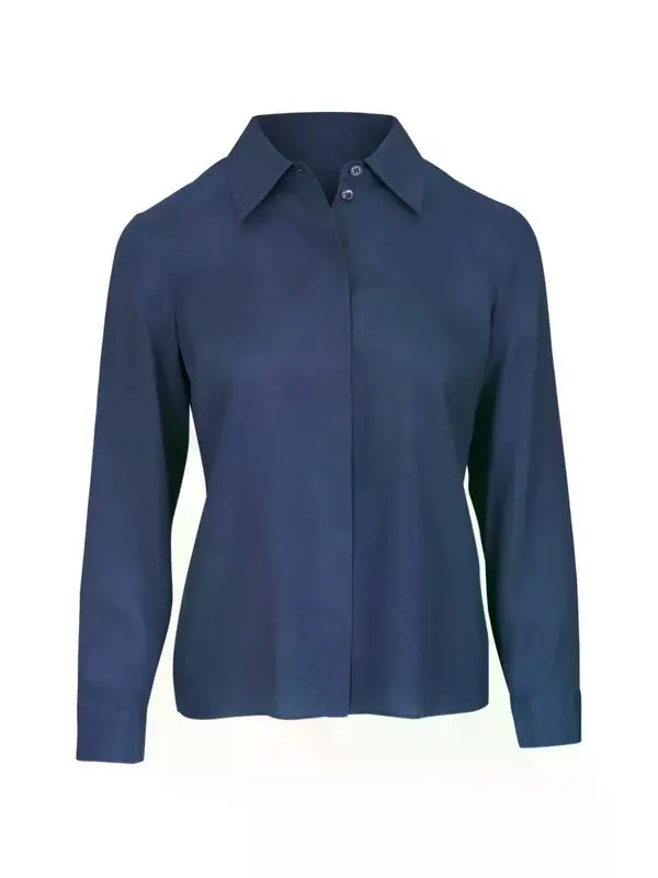 Michael Kors Hansen Button-front Shirt - Blue