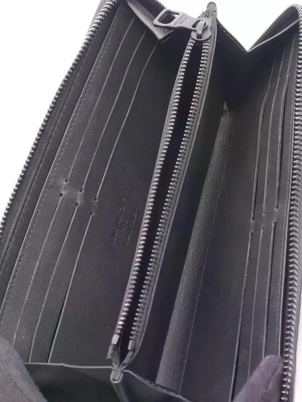 LOUIS VUITTON 2021 Zippy Monogram Leather Wallet
