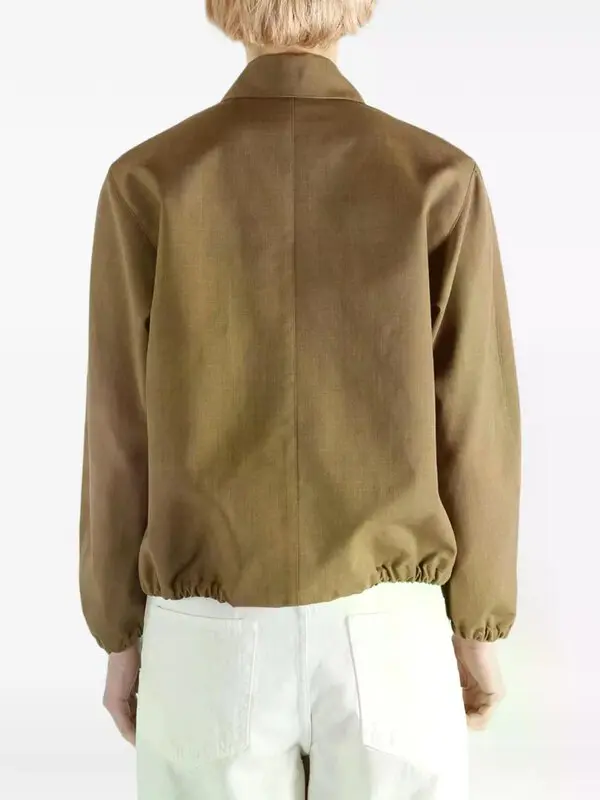 Auralee Zip Collar Jacket