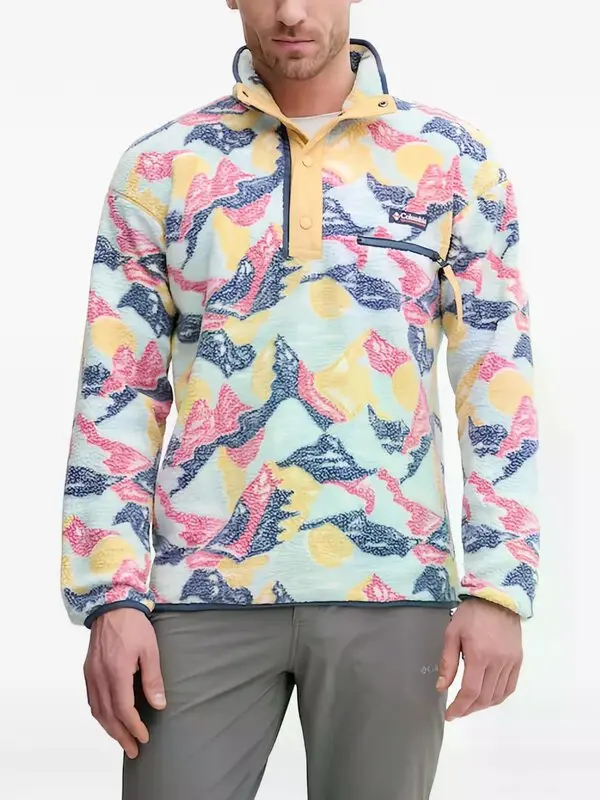 Columbia Patterned Fleece Pullover