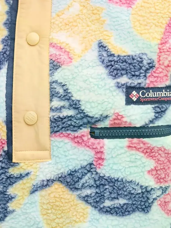 Columbia Patterned Fleece Pullover