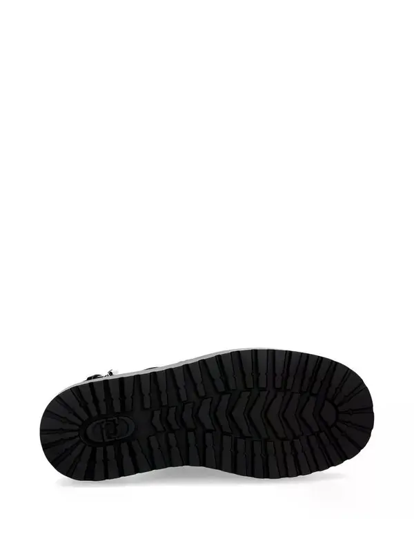 Liu Jo Crossover Flatform Sandals - Black