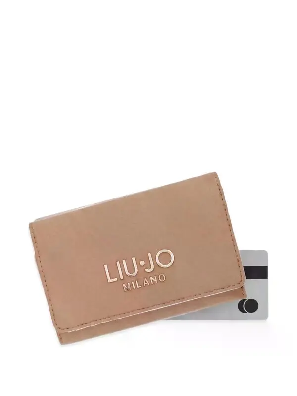 Liu Jo Logo-appliqué Wallet - Neutrals