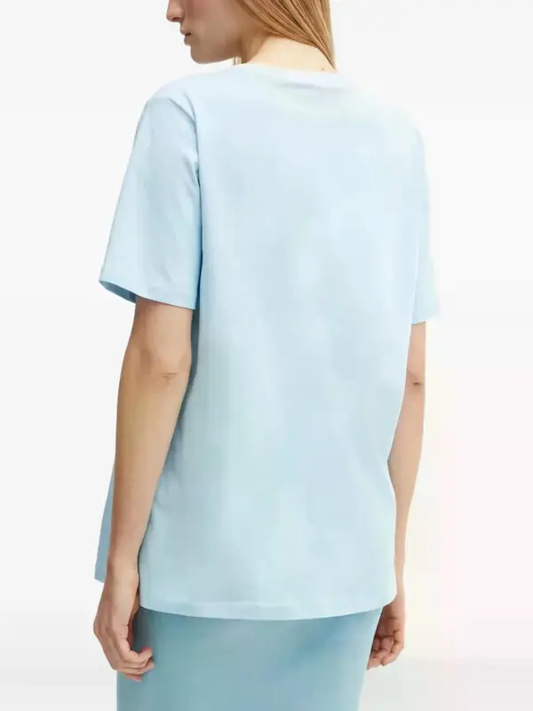 Liu Jo Logo Embellished T-shirt
