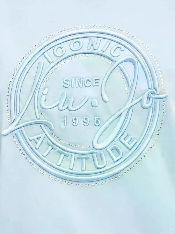 Liu Jo Logo Embellished T-shirt