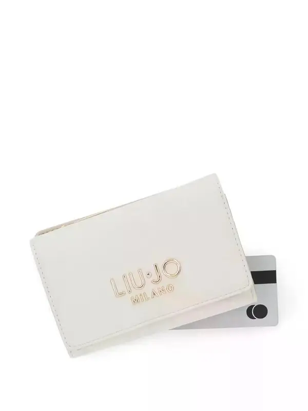 Liu Jo Logo Detail Wallet - Neutrals