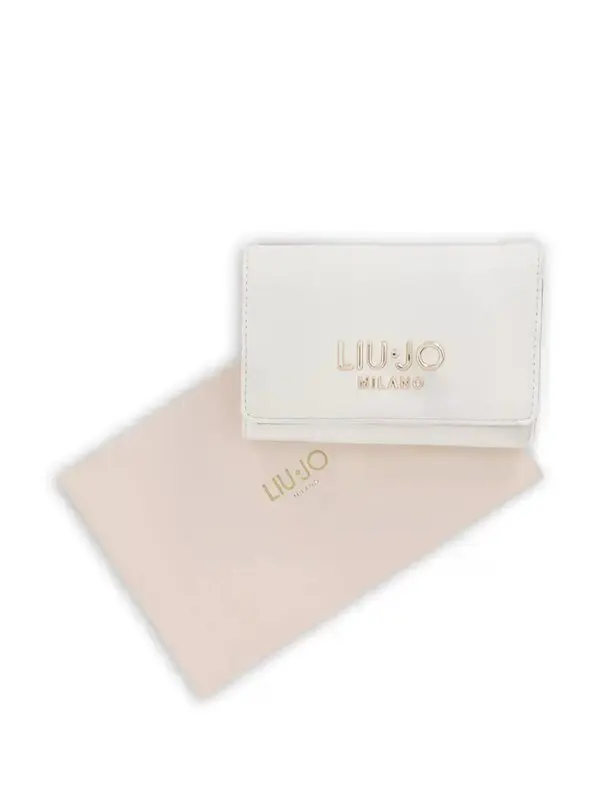 Liu Jo Logo Detail Wallet - Neutrals