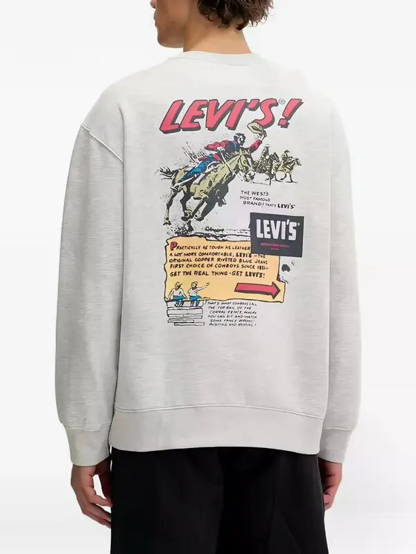 LEVI'S Printed Crewneck Sweatshirt