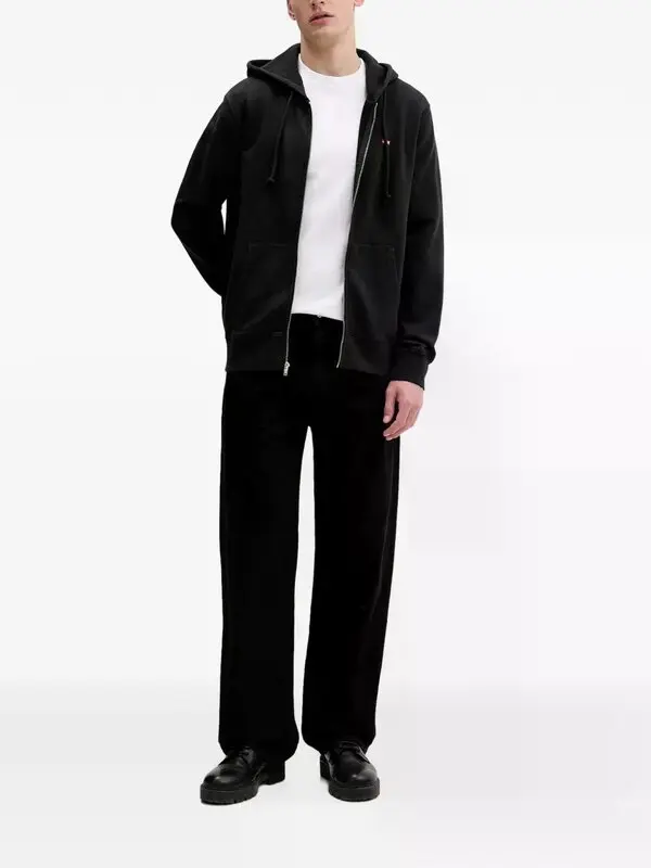 LEVI'S Zip Hooded Sweatshirt - Black