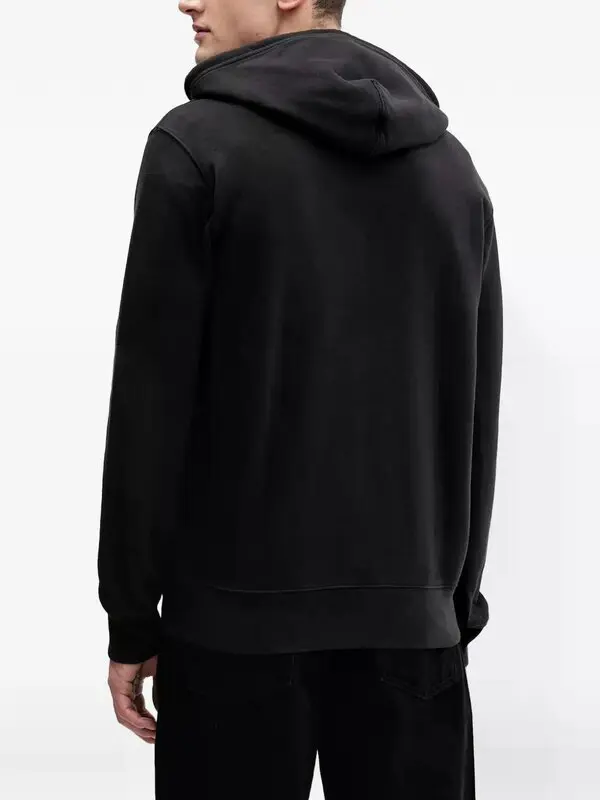 LEVI'S Zip Hooded Sweatshirt - Black