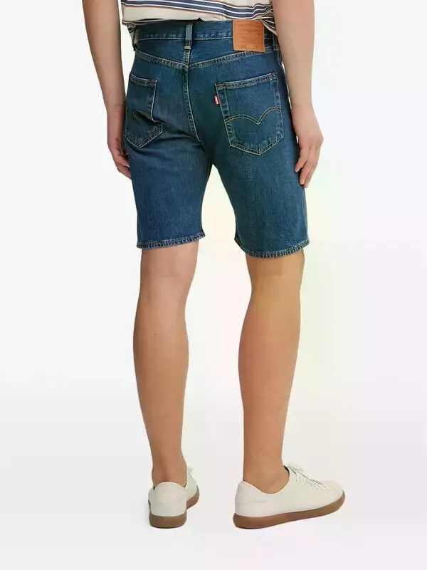 LEVI'S 501 Logo-patch Denim Shorts