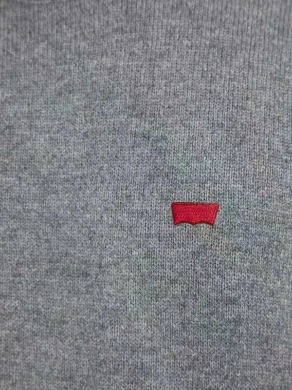 LEVI'S Logo-patch Crew-neck Sweater