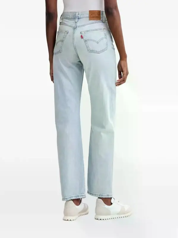 LEVI'S Straight Leg Jeans With Logo Patch
