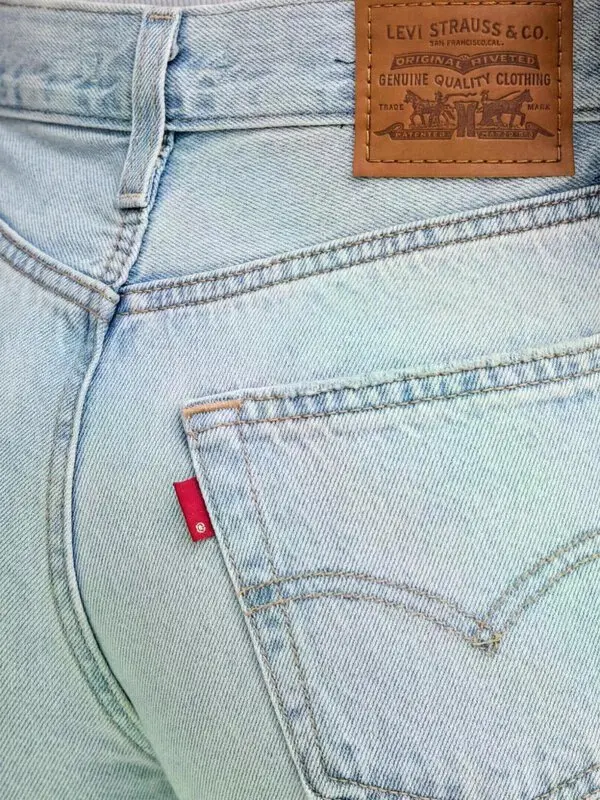 LEVI'S Straight Leg Jeans With Logo Patch