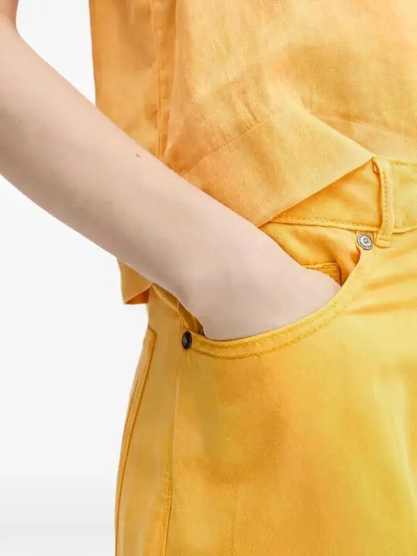 BENETTON Cropped Wide Leg Trousers