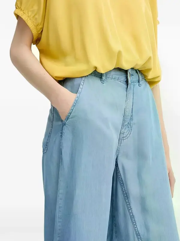 BENETTON Wide Leg Seam Detail Trousers