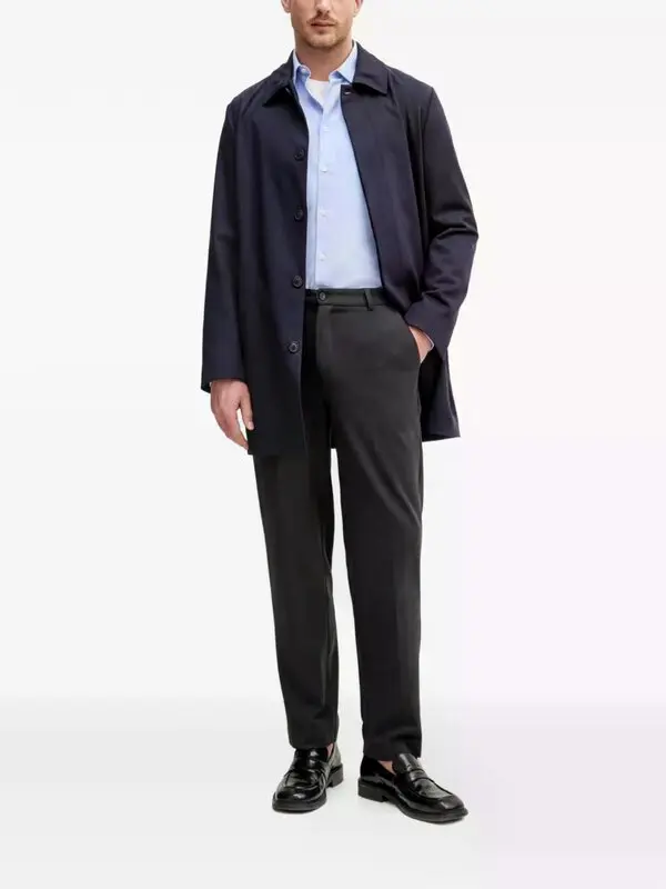 TRUSSARDI Collared Buttoned Coat