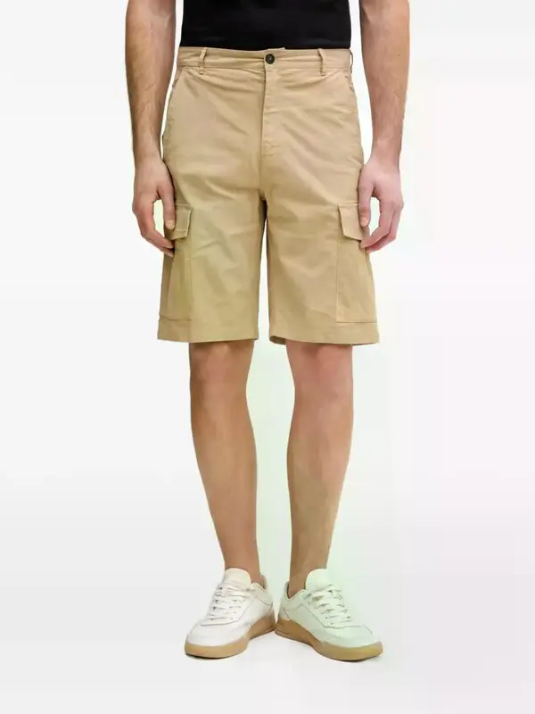 TRUSSARDI Cargo Pocket Shorts - Neutrals