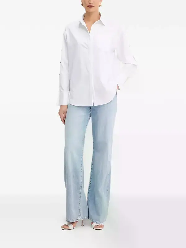 FRACOMINA High-waisted Wide Leg Jeans