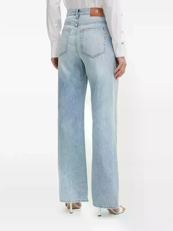 FRACOMINA High-waisted Wide Leg Jeans