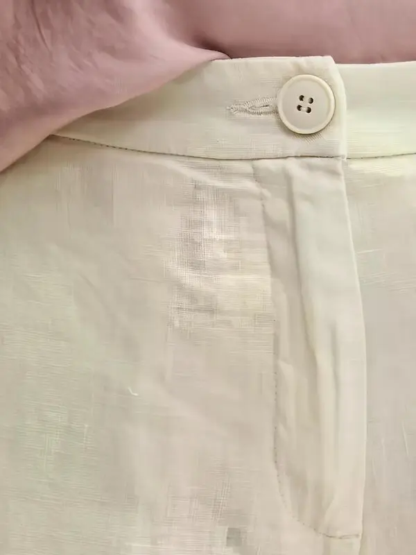 BENETTON Tailored Button Trousers
