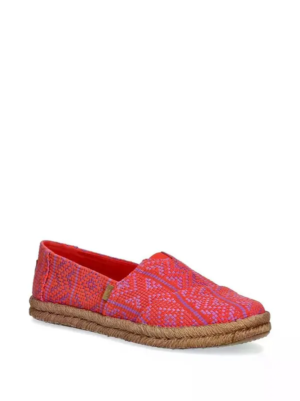 Toms Braided Trim Flat Espadrilles