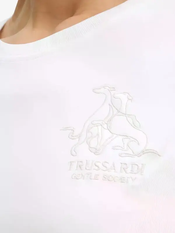 TRUSSARDI Graphic T-shirt - White
