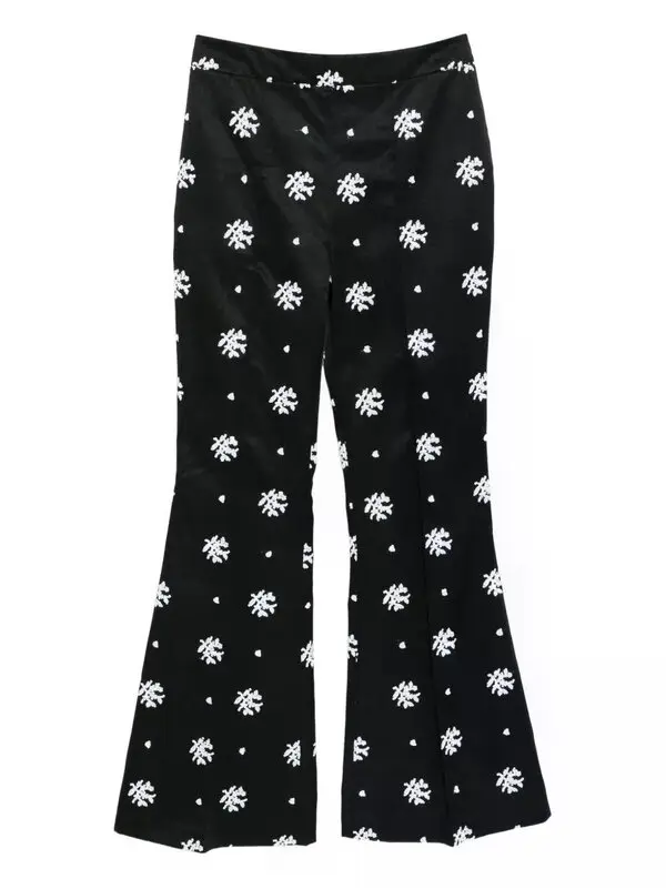 MACGRAW Circa 72 Embellished Flare Trousers