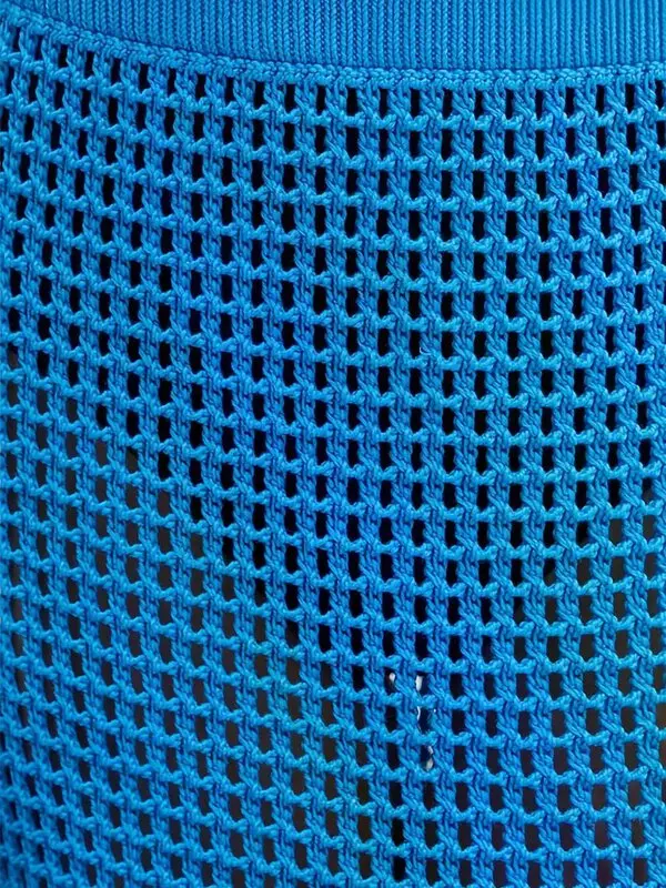 BENETTON Open-knit Pencil Skirt