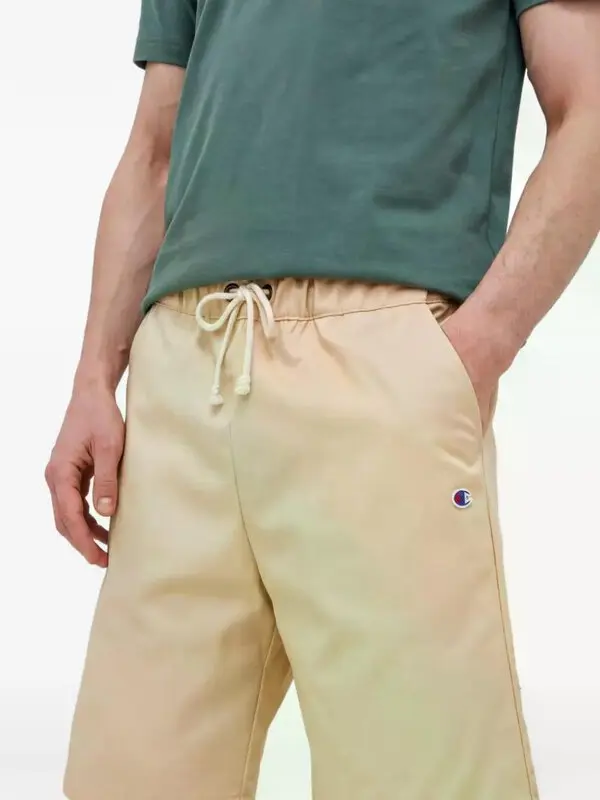 Champion Logo Patch Drawstring Shorts
