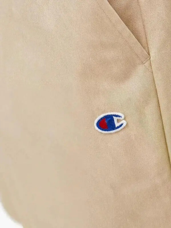 Champion Logo Patch Drawstring Shorts