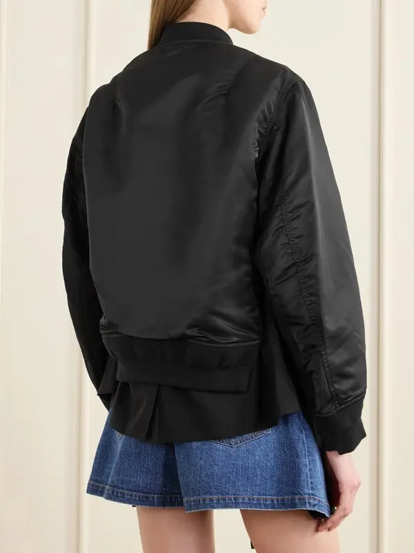 Sacai Padded Twill Bomber Jacket