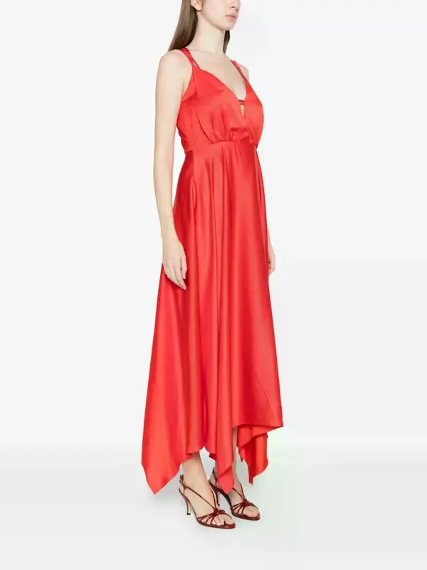Sandro Cut-out Strap Maxi Dress