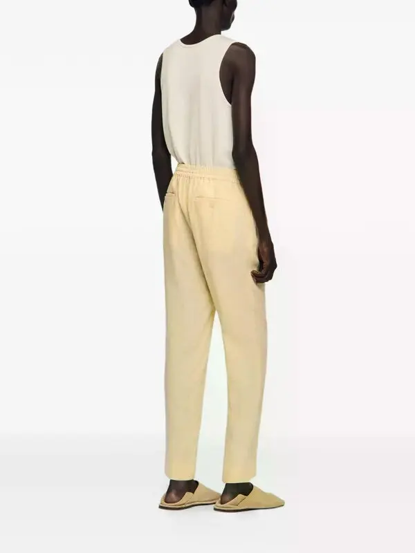 Sandro Elasticated Linen Trousers