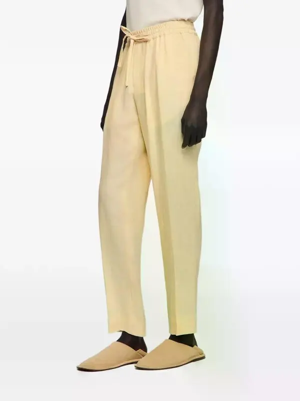 Sandro Elasticated Linen Trousers