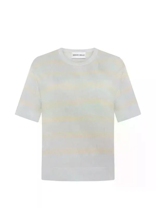 EMERSON RENALDI Striped Short-sleeved T-shirt