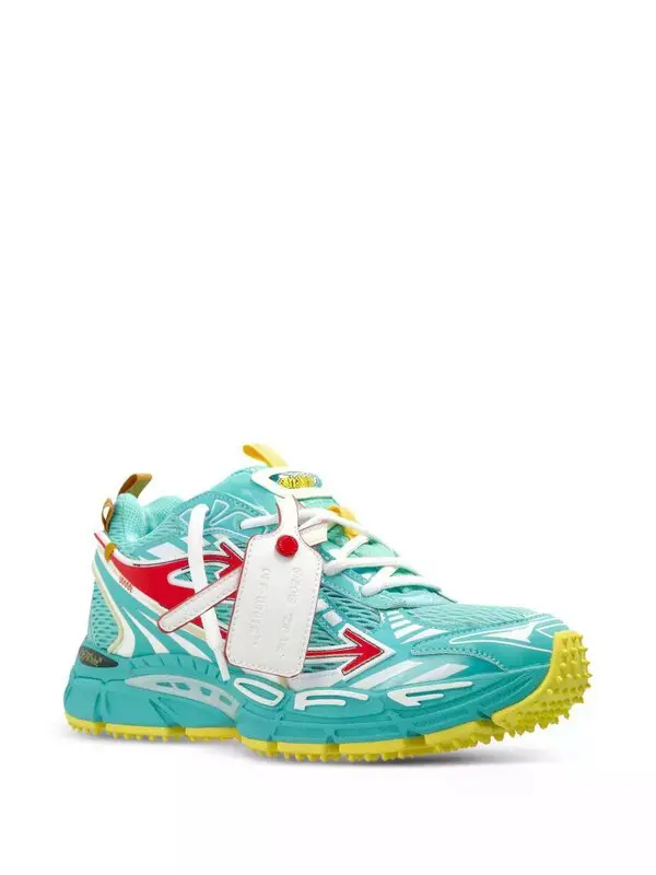 Off-White Be Right Back" Lace-up Sneakers - Blue